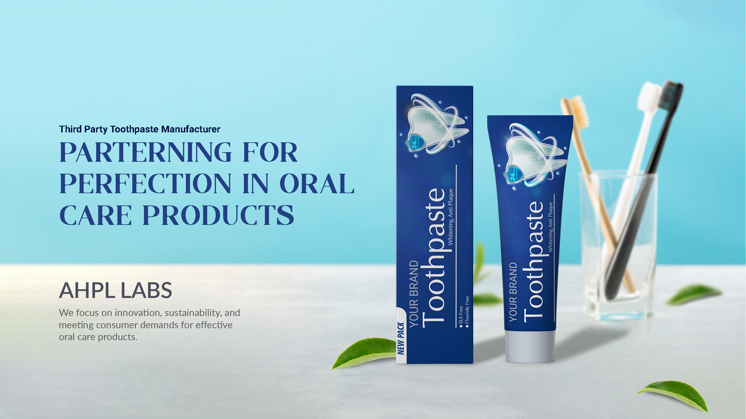 Toothpaste OEM | Private Label Toothpaste Manufacturer in India